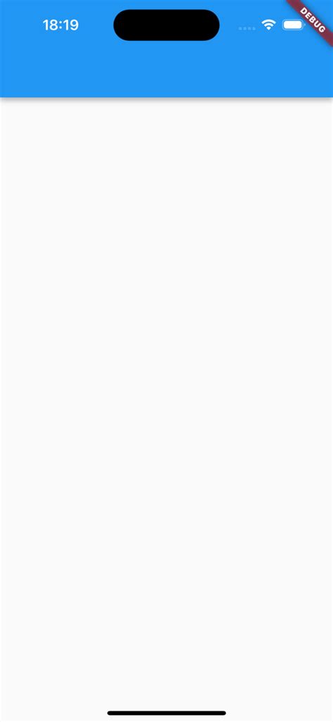 FlutterAppBarの使い方アプリバーを表示装飾する