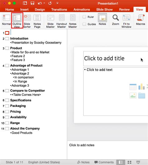 Import Outlines In Powerpoint For Mac