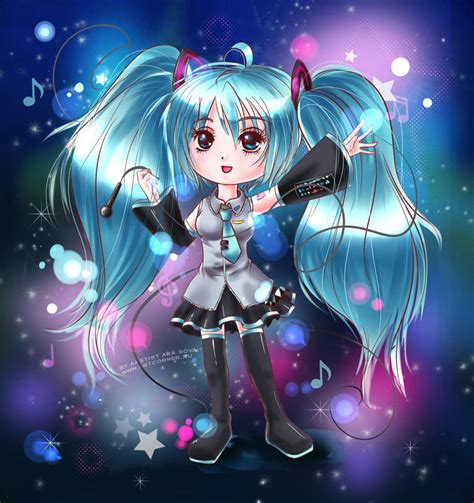 Chibi Miku By Ametist Nyako On Deviantart