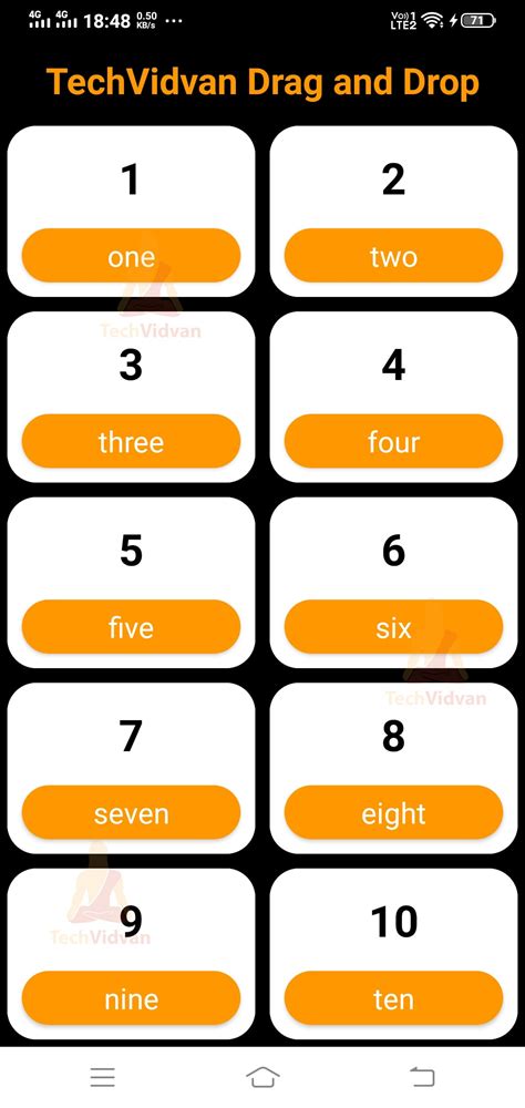 Drag And Drop In Android Techvidvan