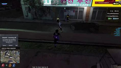 Gta Rp As A Ems Worker Pd Officer Youtube