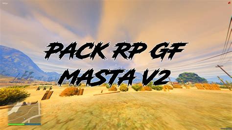 PACK OPTI GF RP MASTA V2 TUTO FIVEM YouTube
