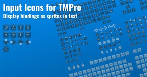 Input Icons For Tmpro Easily Display And Rebind Input Bindings R