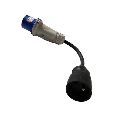 Adaptateur Femelle Nf Et Prise Male Cee 16a 2pt