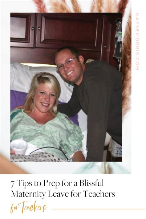 7 Tips To Prep For A Blissful Maternity Leave For Teachers · Kayse Morris
