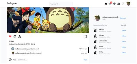 Github Emrsyahinstagram Clone Instagram Clone Project Built With Next Js Tailwind Css And