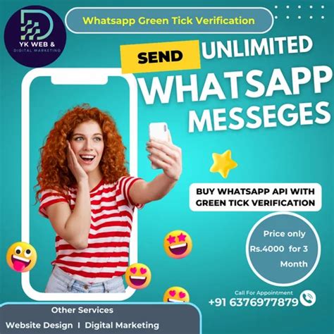 Send Bulk Whatsapp Message Without Number Block At 1400 In Indore