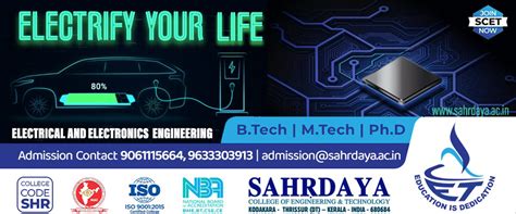 Sahrdaya College Of Engineering And Technology We Promote Character