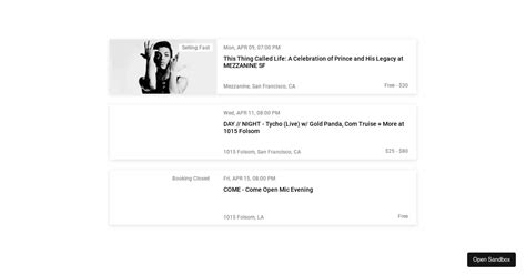Mouse Hover Event Exercise Codesandbox