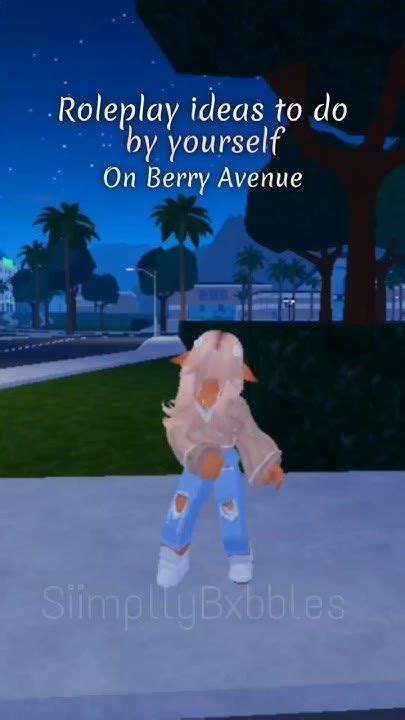 Roleplay Ideas To Do By Yourself On Berry Avenue In 2025 Rp Ideas