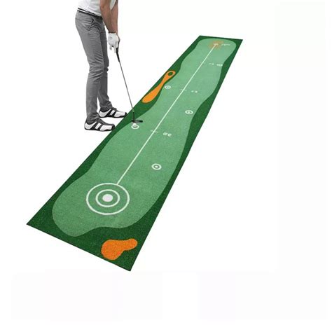 Mini Golf Set Training Aid Indoor With 115 Putting Green Mat2