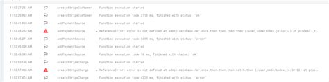 Stripe AddPaymentSource CreateStripeCharge ReferenceError Error