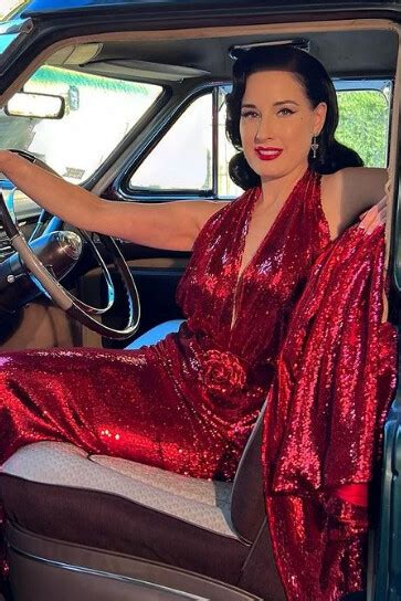 Dita Von Teese Instagram December 24 2022 Star Style