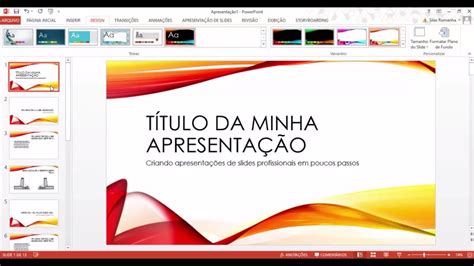 PowerPoint 2013 em diante Apresentação de slides profissional em