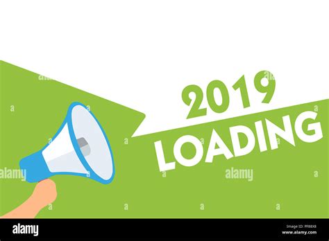 Word Writing Text 2019 Loading Business Concept For Advertising The