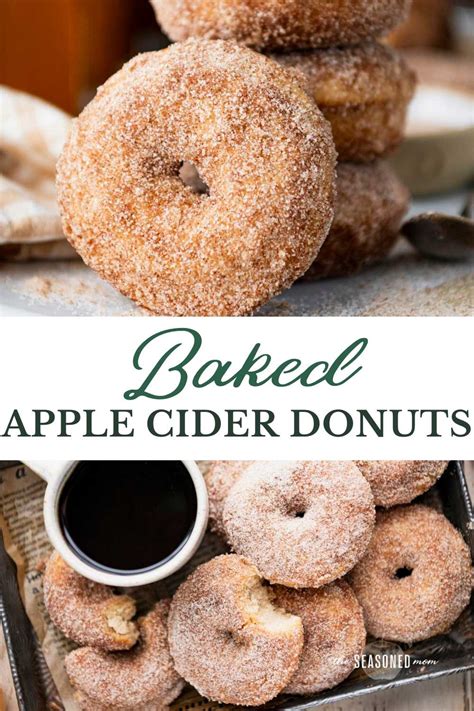 Baked Apple Cider Donuts The Seasoned Mom