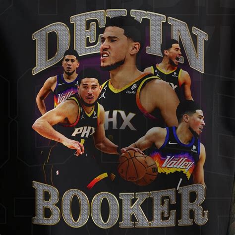 Devin Booker Shirt For Men Women Vintage Basketball Shirt Bootleg T