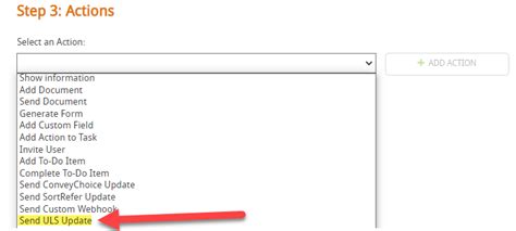 How To Create An Update ULS Rule