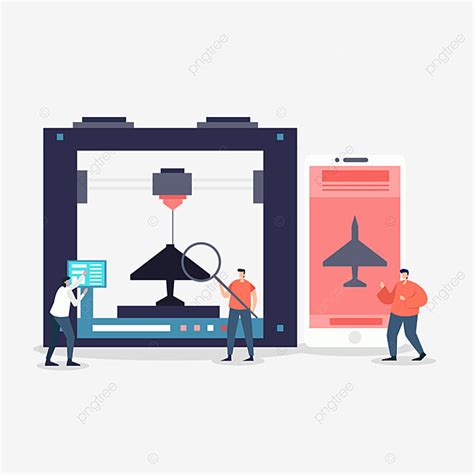 3d 인쇄 기술 프린터 모바일 장치 그림 사람 일러스트 시계 일러스트 집 일러스트 캐릭터 일러스트 3d 인쇄 과학 기술 Png 일러스트 및 벡터 에 대한 무료