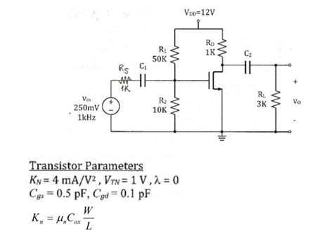 Solved 1 For The Circuit Given Below A Calculate Dc