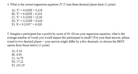 Solved You Use A Scale Called The PANAS X The Positive And Chegg