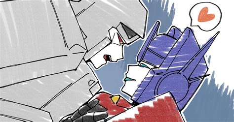 Tf腐向け メガオプ Naginekoのイラスト Pixiv