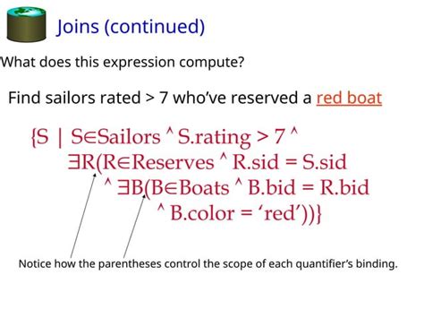 relational calculus data base managment systems ppt