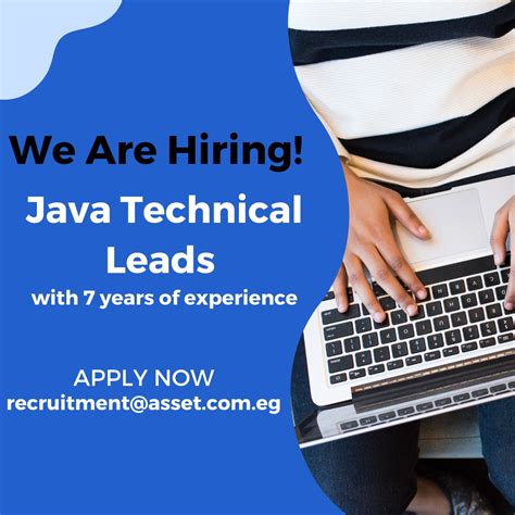 Hisham Makeen On Linkedin We Are Hiring Java Technical Leads 7