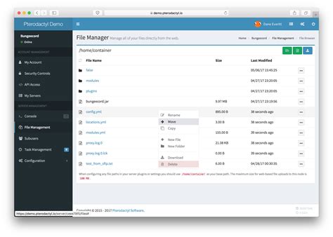 Pterodactyl The Free Game Management Panel
