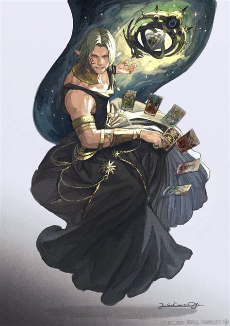 Mogi Yuusuke Astrologian Final Fantasy Urianger Augurelt Final