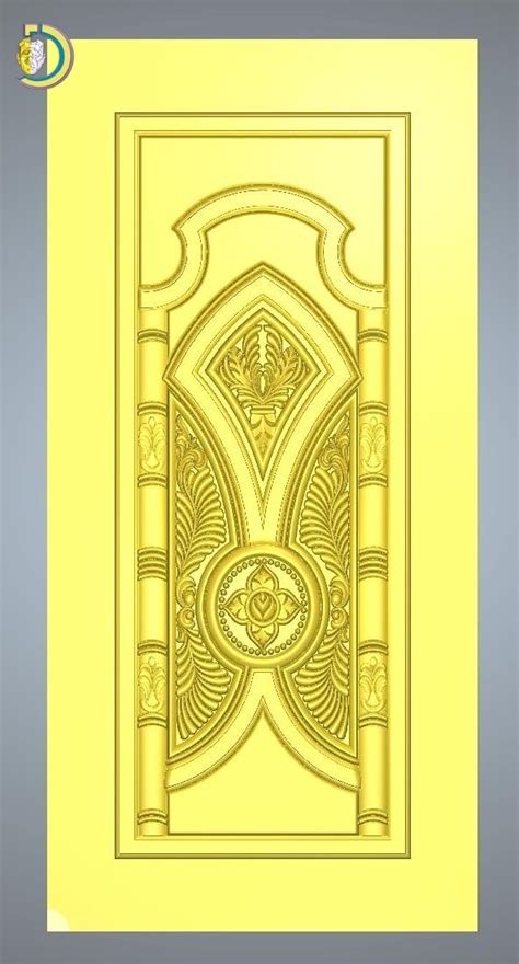 3d Door Design 016 Wood Carving Free Rlf File For Cnc Router Dezin