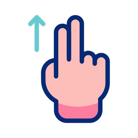 Swipe Up Animated Icon Free Hands And Gestures Animated Icon