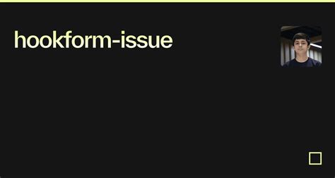Hookform Issue Codesandbox