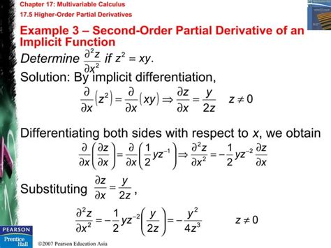 Chapter 17 Multivariable Calculus Ppt