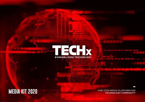 Techx Mediakit Techx Media