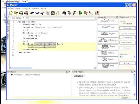 Como Hacer Un Vector Con PSeInt YouTube