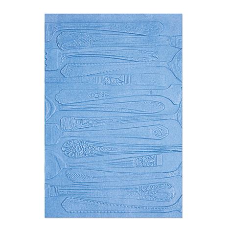 Sizzix® 3 D Textured Impressions® Embossing Folder Silverware By Eileen Hull® Hobbymaker