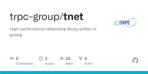 GitHub Trpc Group Tnet High Performance Networking Library Written