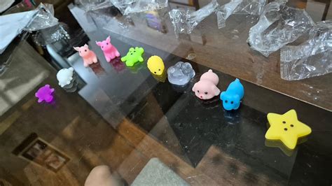 Dez Mini Squishes Sortidos Youtube