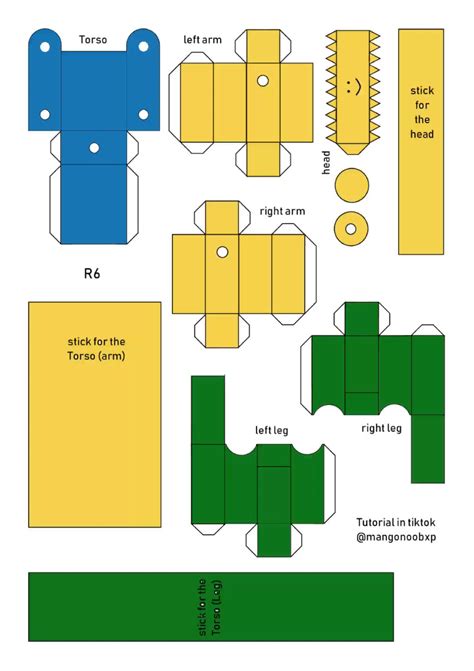 Roblox Noob Papercraft