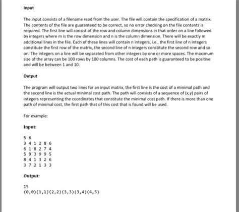Solved The Problem You Must Write A Program That Will