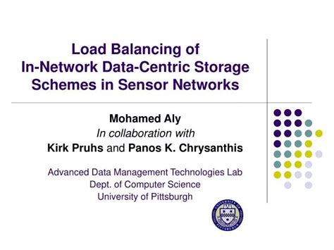 Ppt Load Balancing Of In Network Data Centric Storage Schemes In Sensor Networks Powerpoint
