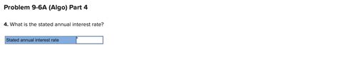 Solved Required Information Problem 9 6a Algo Understand A