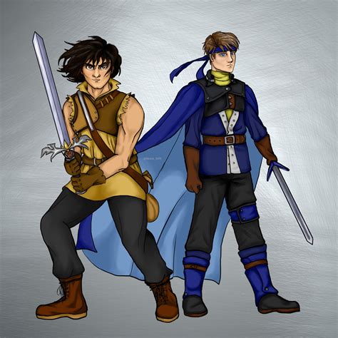 Viktor And Flik Fan Art Rsuikoden