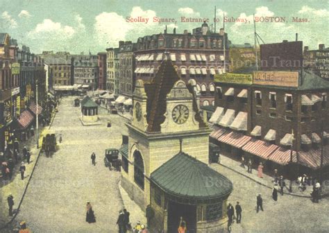 Scollay Square Boston Massachusetts Boston In Transit