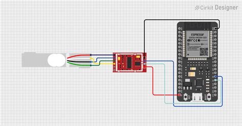 Esp32 Controlled Hx711 Load Cell Weighing System How To Guide And Editable Circuit Cirkit