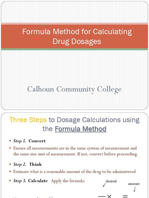 Session 5 Formula Method And Ratio To Proportion Pdf