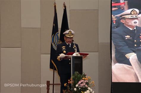Kepala BPSDMP Lantik 61 Pelaut Ahli Nautika Dan Teknika Tingkat I