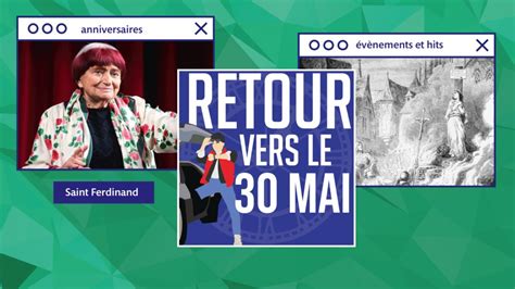 30 Mai Saint Signe Anniversaires Célèbres événements
