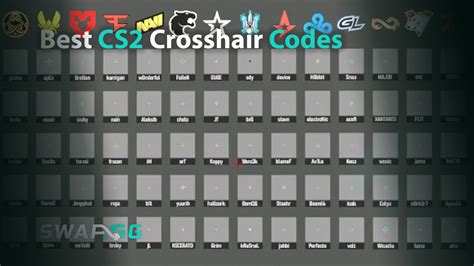 The Best Cs2 Crosshair Codes Used By Pros And How To Set Them Up Swap Gg